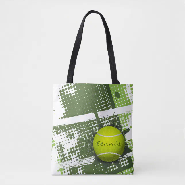 Tennis Design Tote Bag | Zazzle
