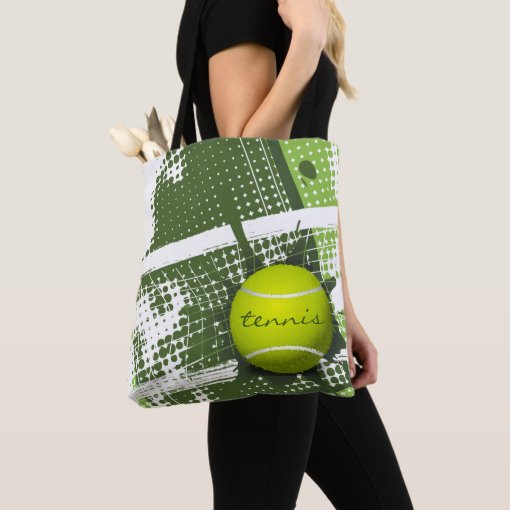 Tennis Design Tote Bag | Zazzle