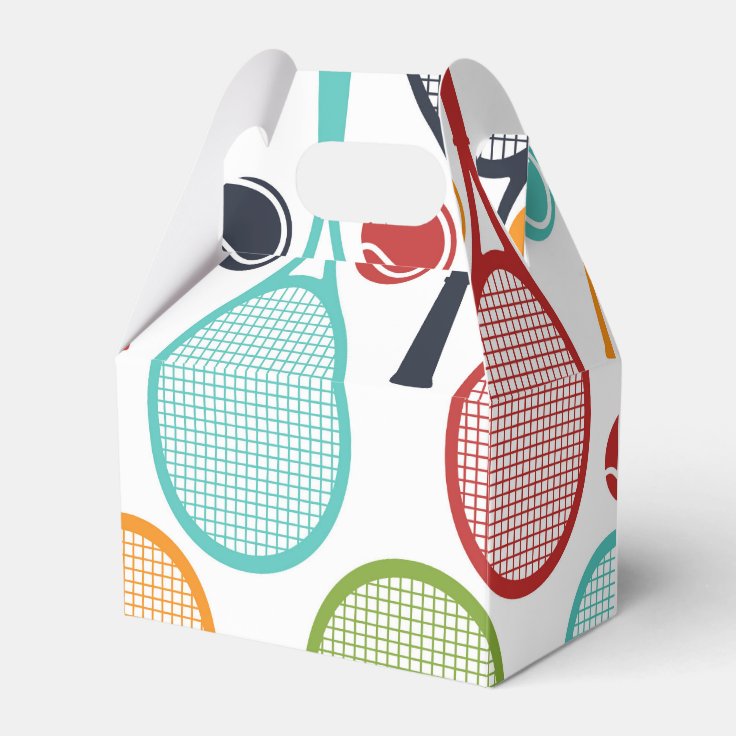Tennis Gift Box for Tennis Party for Tennis Team | Zazzle