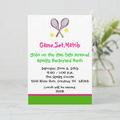 Tennis Invitations | Zazzle