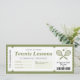 Tennis Lesson Gift Voucher Certificate Invitation | Zazzle
