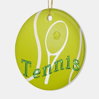 Tennis Ornaments | Zazzle