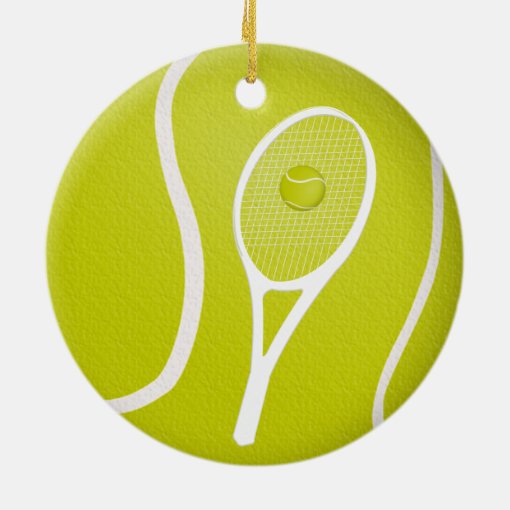 Tennis Ornaments | Zazzle