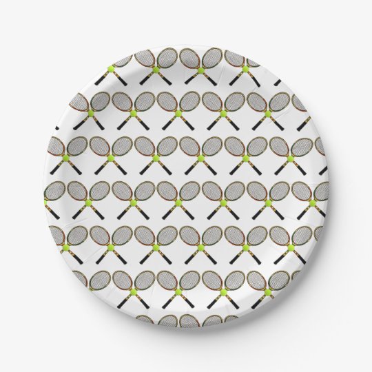 Tennis Paper Plates | Zazzle.com