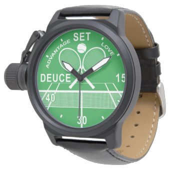 Tennis Players, Tennis Watch | Zazzle