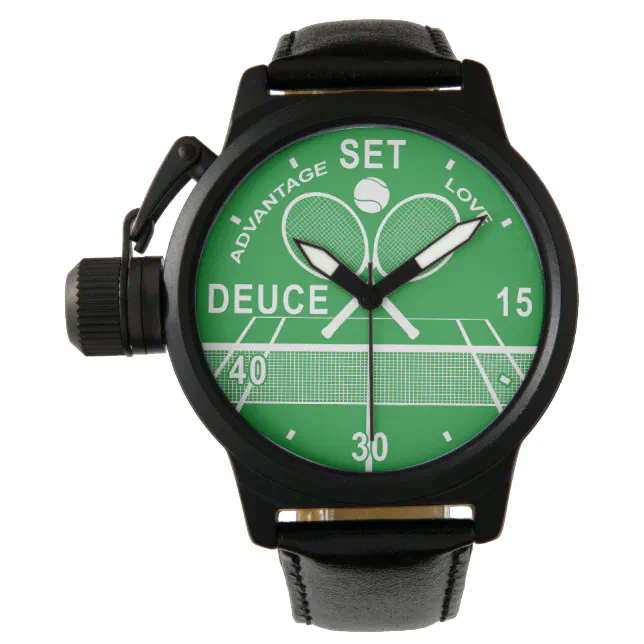 Tennis Players, Tennis Watch | Zazzle