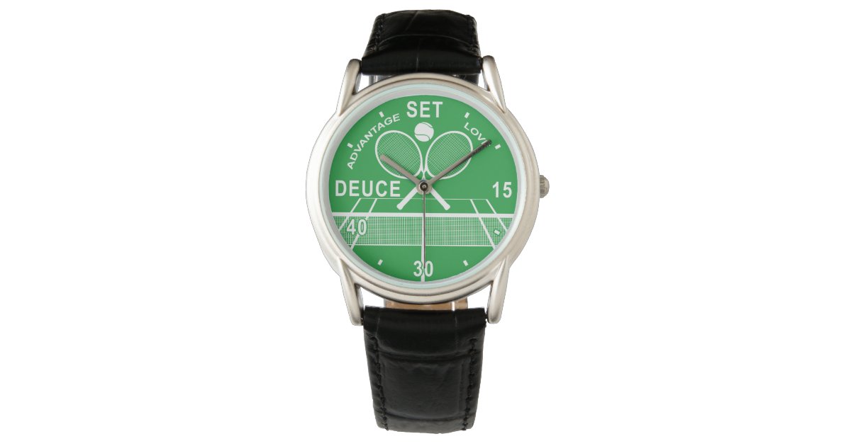 Tennis Players, Tennis Watch | Zazzle