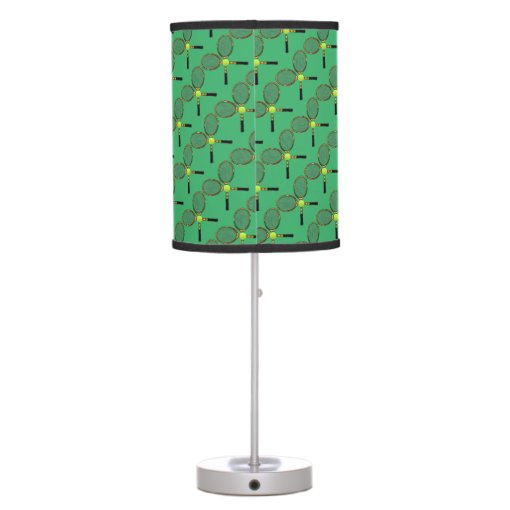 Tennis Racket and Ball Lamp | Zazzle