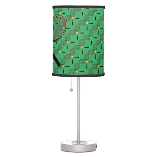 Tennis Racket and Ball Lamp | Zazzle