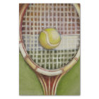 Tennis racket ball pattern party tissue themed tissue paper | Zazzle.com