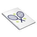 Tennis Rackets Notebook | Zazzle