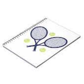 Tennis Rackets Notebook | Zazzle