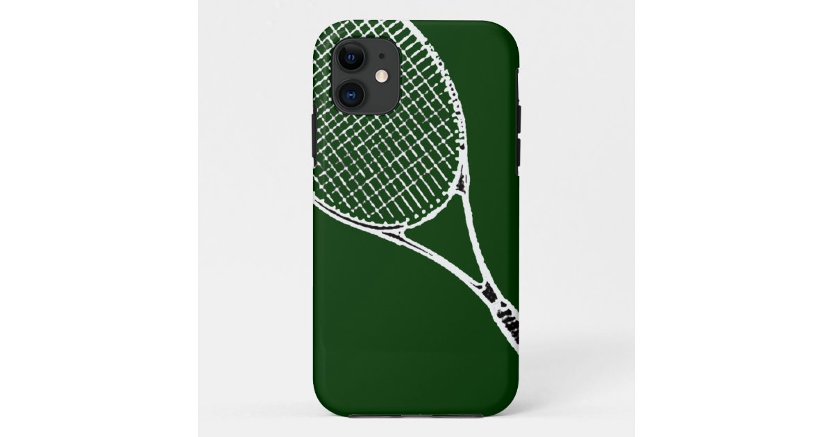 tennis racquet Case-Mate iPhone case | Zazzle