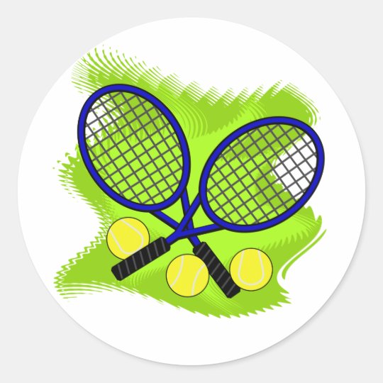 Tennis Sticker | Zazzle.com