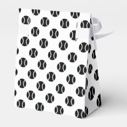 Tennis theme Birthday party favor boxes | Zazzle