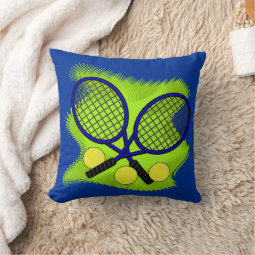 Tennis Throw Pillow | Zazzle