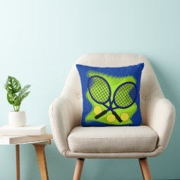 Tennis Throw Pillow | Zazzle