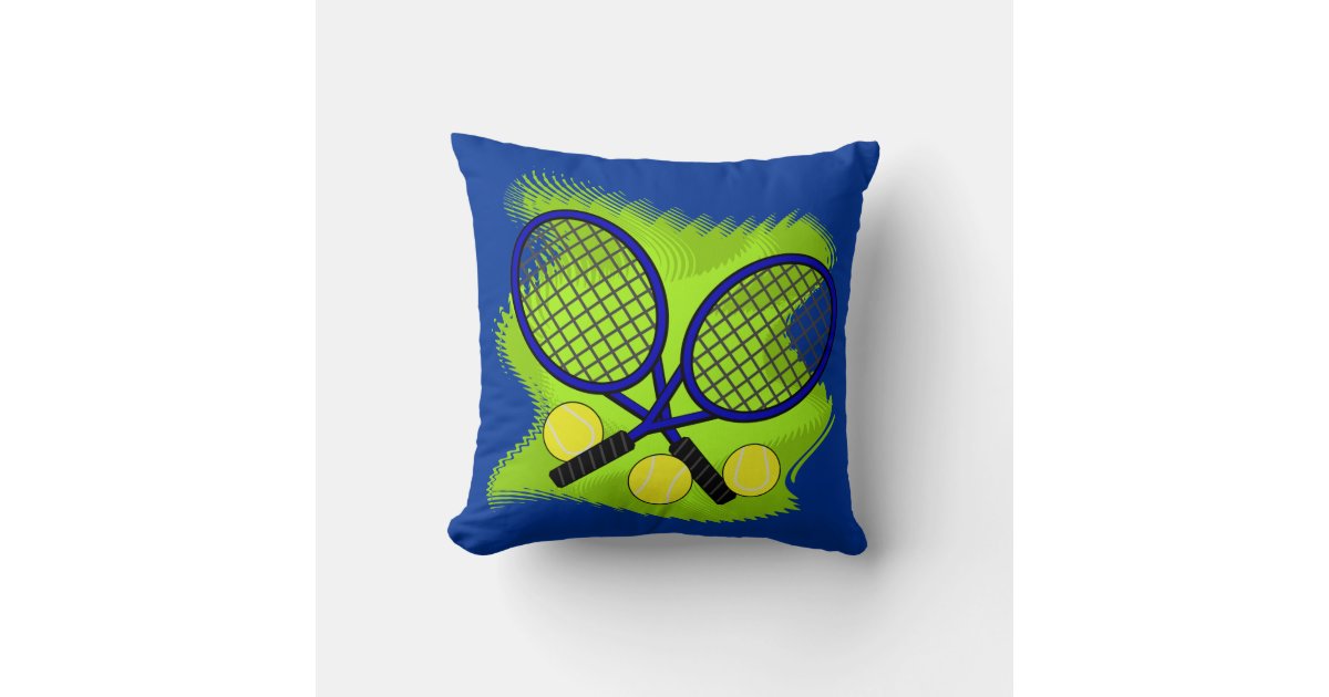 Tennis Throw Pillow | Zazzle