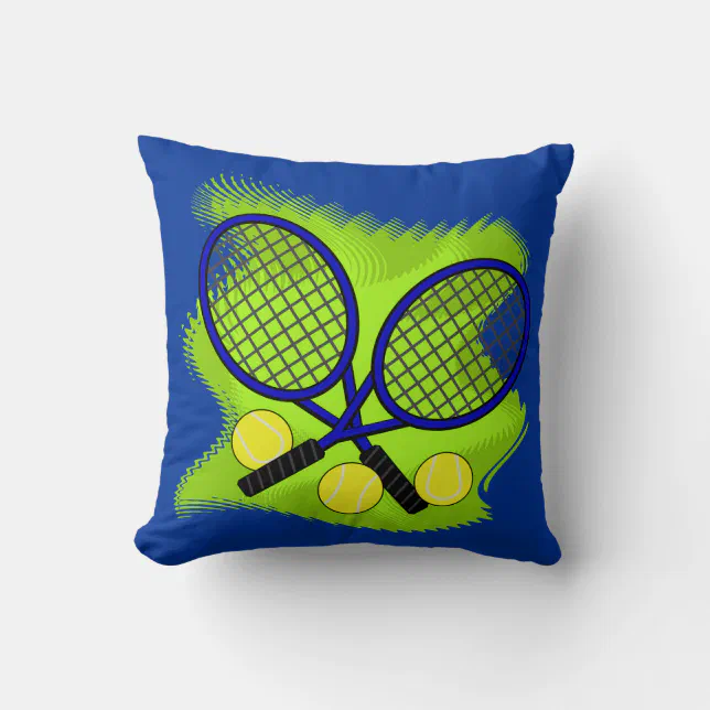 Tennis Throw Pillow | Zazzle