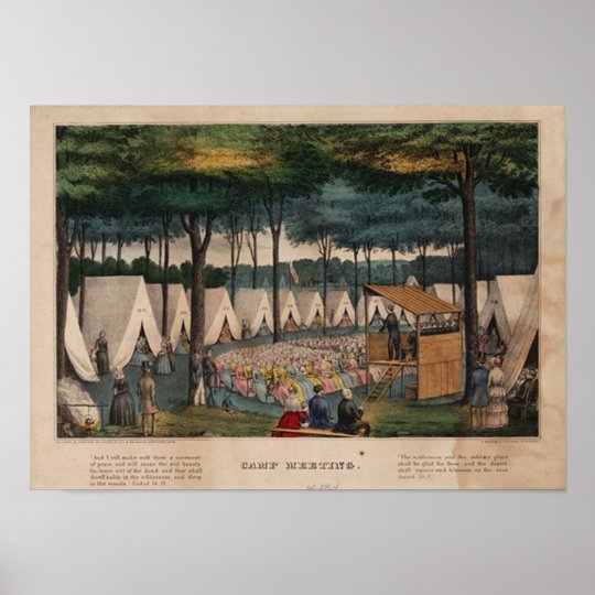 Tent Revival Poster | Zazzle.com