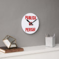 Tenure Clock - Publish or Perish | Zazzle
