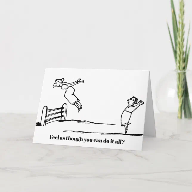 Tenure Congratulations Edward Lear Cartoon Flying Card | Zazzle