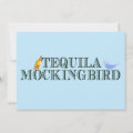 Tequila Mockingbird Funny Book Pun Birthday Card | Zazzle