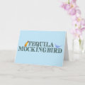 Tequila Mockingbird Funny Literary Pun Birthday Card | Zazzle