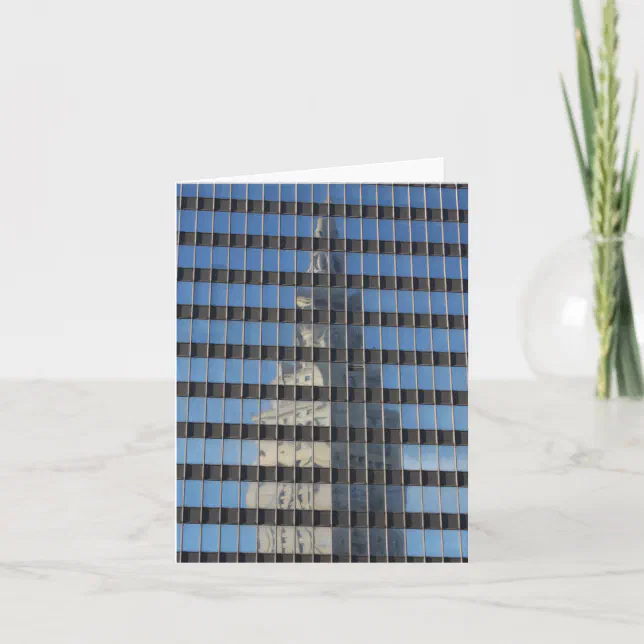 "Terminal Tower - Reflected" - Greeting Card | Zazzle