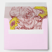 Terra Cotta Edged Bouquet Envelope | Zazzle