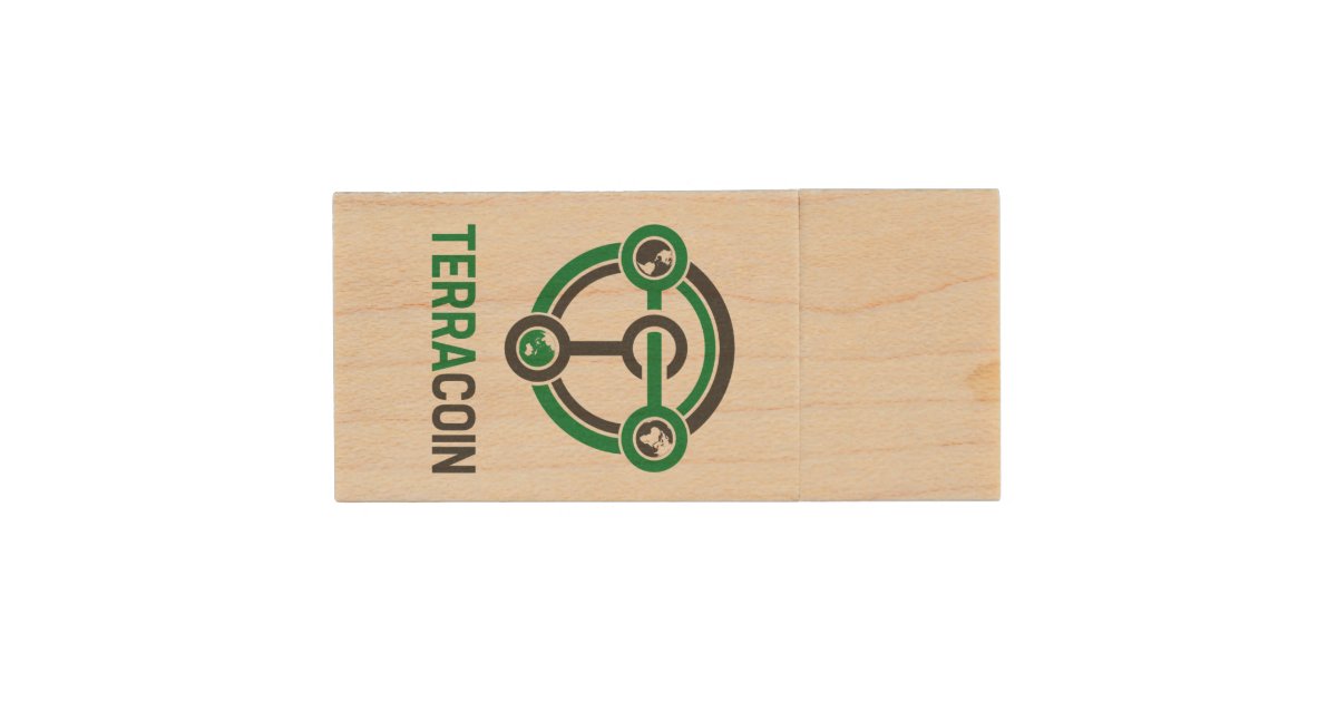Terracoin Logo USB Drive | Zazzle