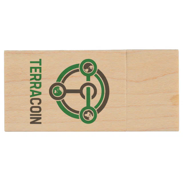 Terracoin Logo USB Drive | Zazzle