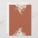 Terracotta Arch Pampas Grass First Holy Communion Invitation | Zazzle