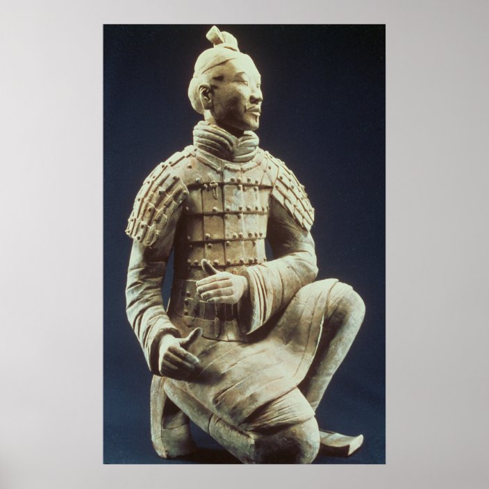 Terracotta Army, Qin Dynasty, 210 BC Poster | Zazzle.com