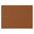 Terracotta Black Ancient Greek Meander Pattern Tablecloth | Zazzle
