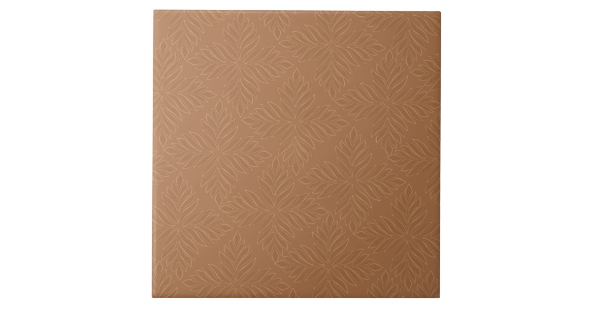 Terracotta Texture Modern Minimalist Ceramic Tile | Zazzle