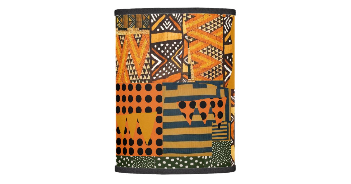 terrific lamp shade with tribal artwork | Zazzle