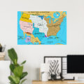 Territorial Acquisitions of the United States Poster | Zazzle