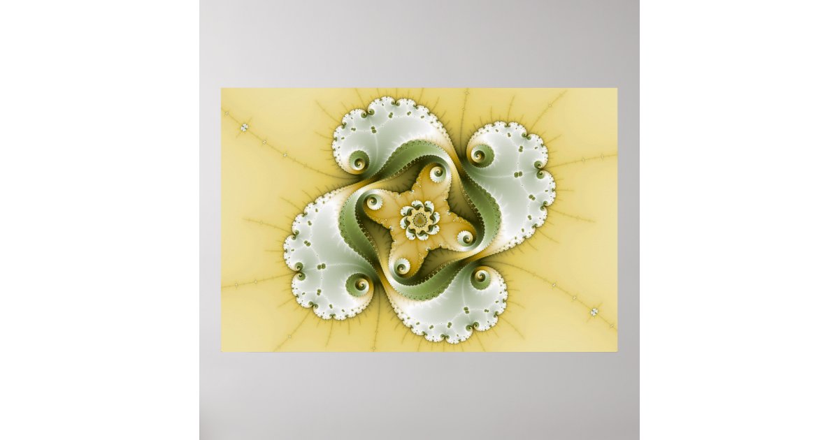 Terror Power - Fractal Art Poster | Zazzle