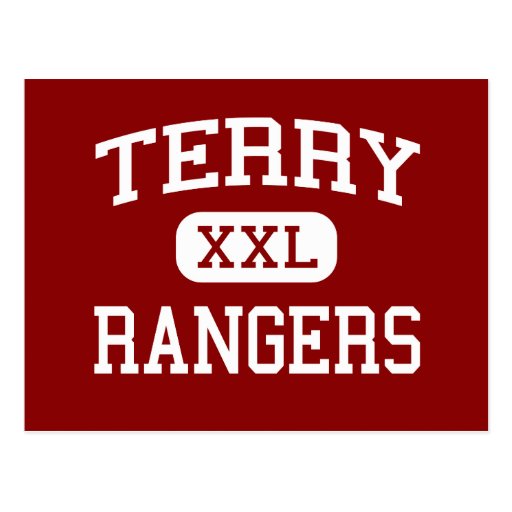 Terry - Rangers - High School - Rosenberg Texas Postcard | Zazzle