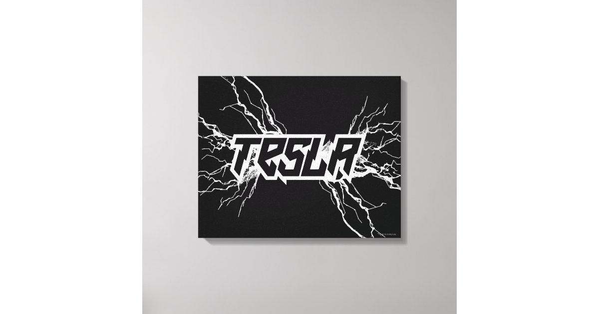 Tesla Canvas Print | Zazzle