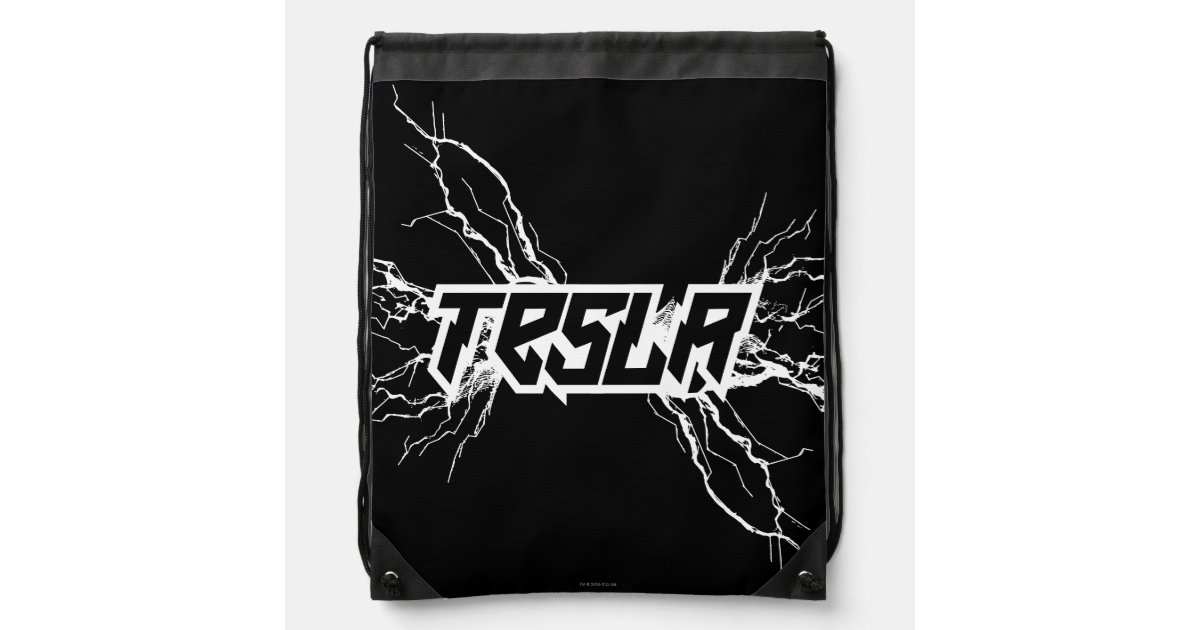 Tesla Drawstring Bag | Zazzle