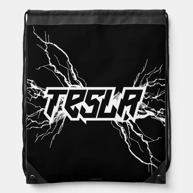 Tesla Drawstring Bag | Zazzle