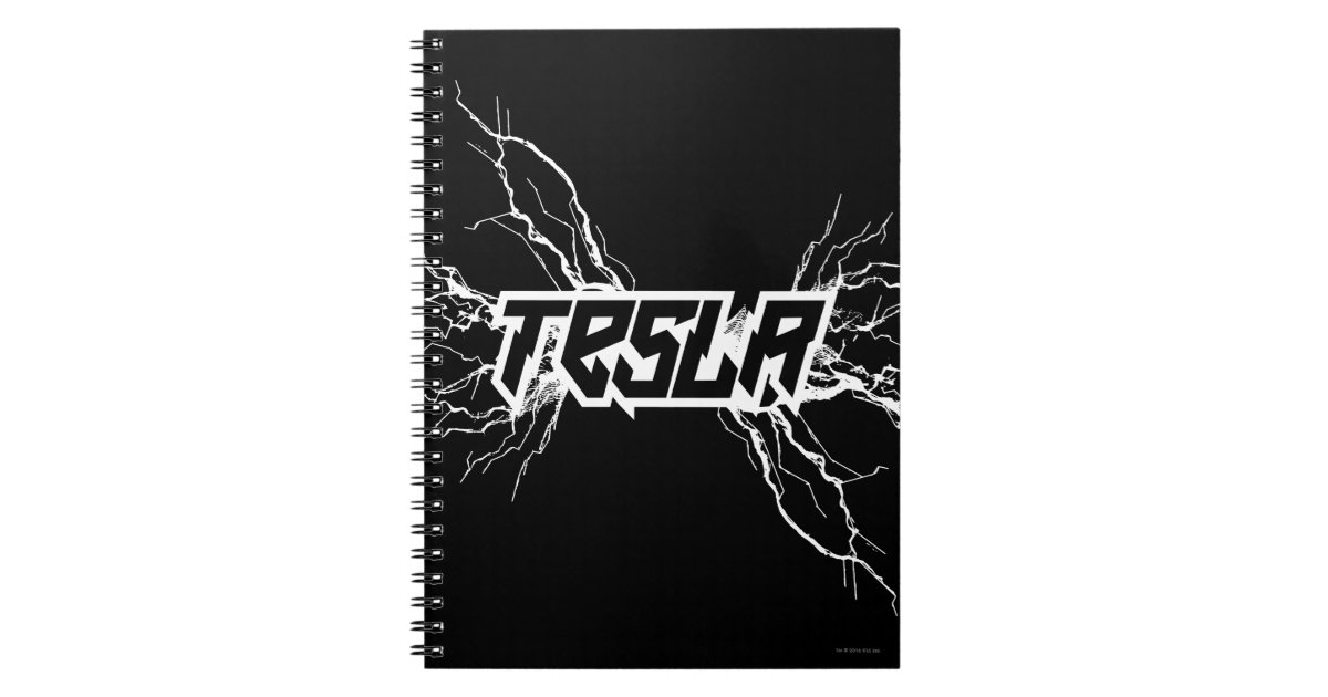 Tesla Notebook | Zazzle