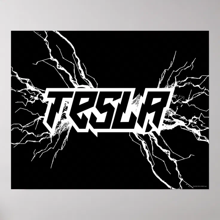 Tesla Poster | Zazzle