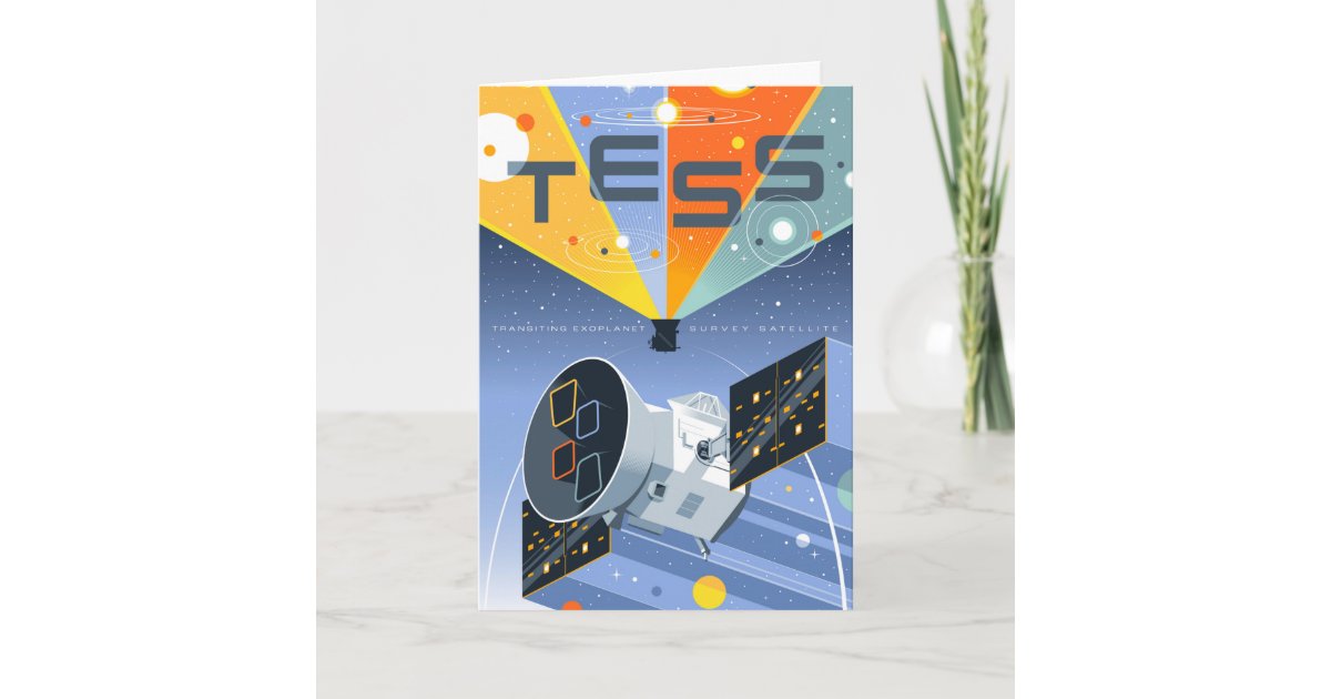 Tess Space Telescope Poster. Card | Zazzle