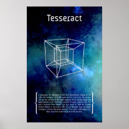 Tesseract Poster | Zazzle