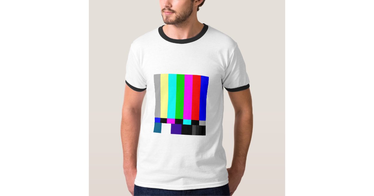 Test Pattern T-Shirt | Zazzle