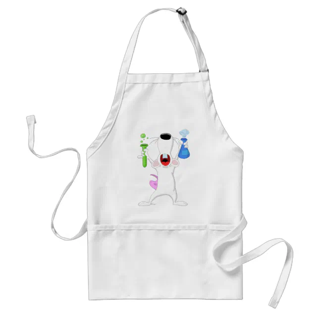 Test Tube Lab Rat Apron | Zazzle