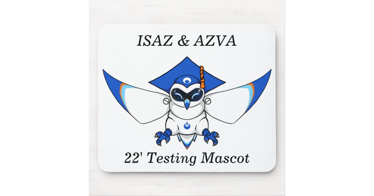Testing Mascot Mouse Pad | Zazzle
